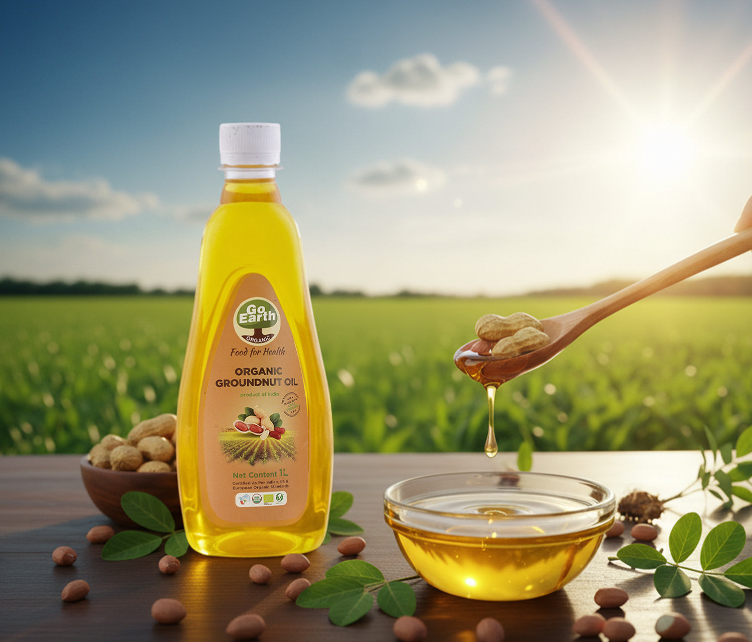 Cold-Pressed Groundnut Oil in India | Benefits & Buying Guide – Go ...