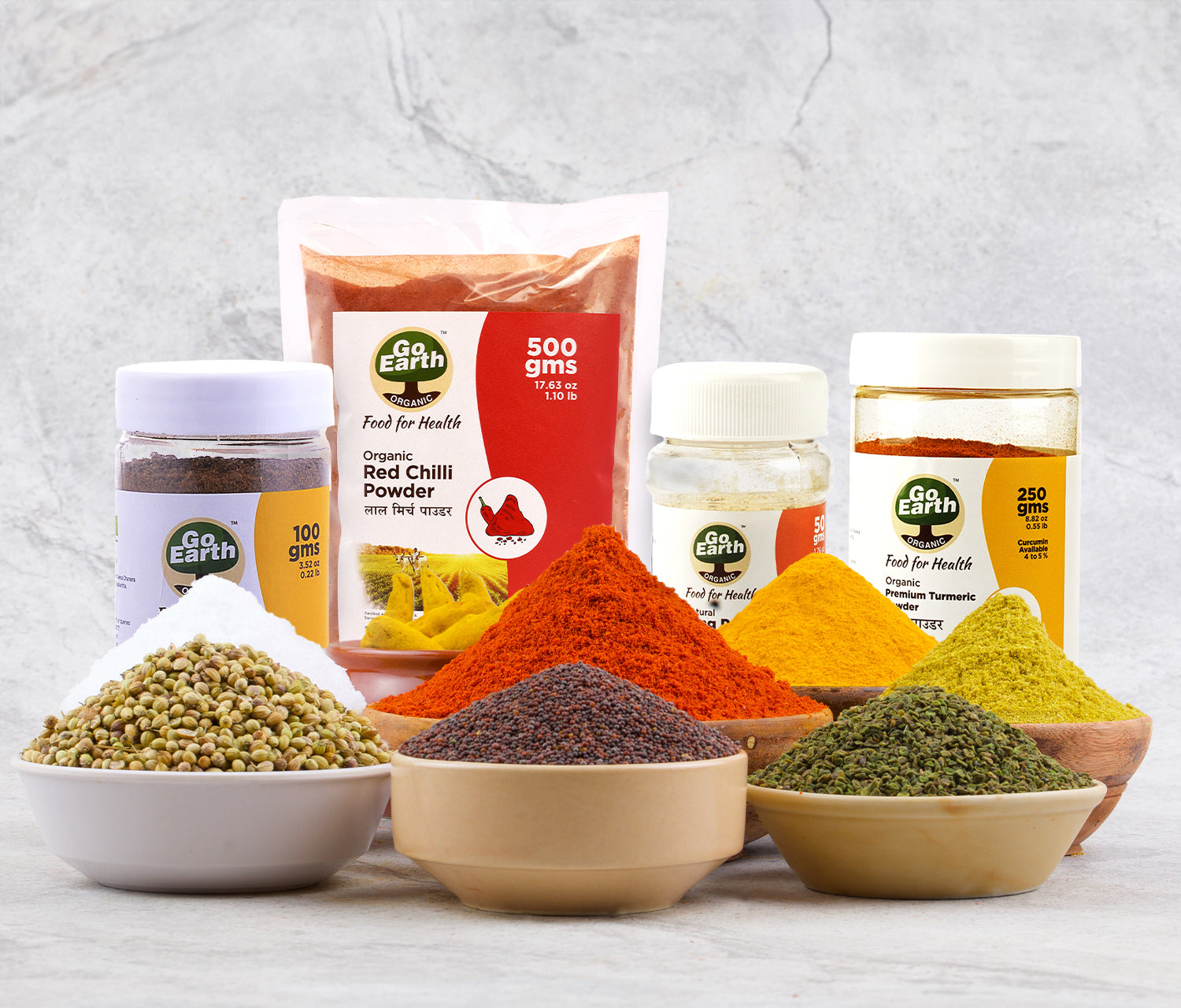 Top 10 Indian Masala Powders – Herbs & Spices – Go Earth store